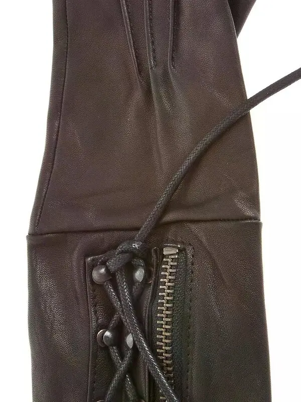 HAIDER ACKERMANN Long Leather Gloves