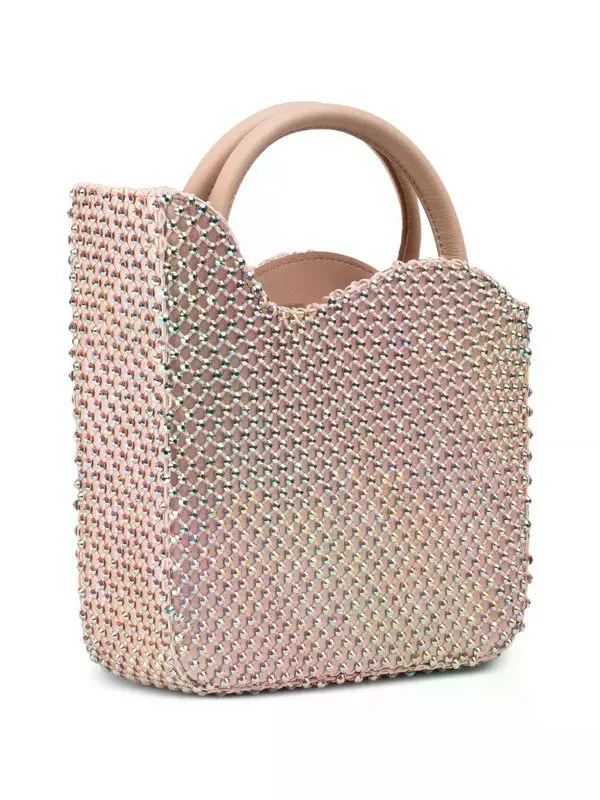LE SILLA Embellished Top Handle Bag - Pink