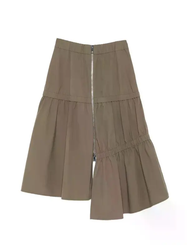 Tibi Elasticated Asymmetrical Skirt