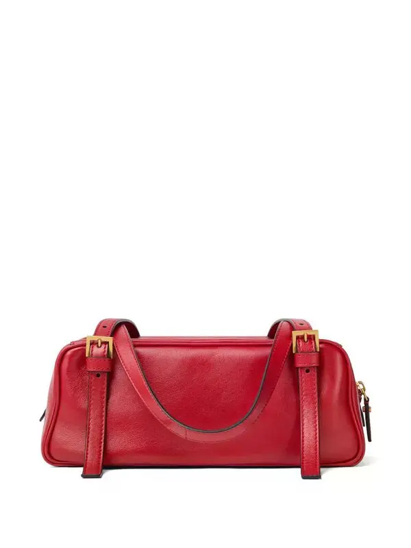 Versace Emblème Nappa Leather Bowling Bag