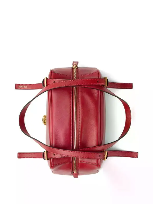 Versace Emblème Nappa Leather Bowling Bag