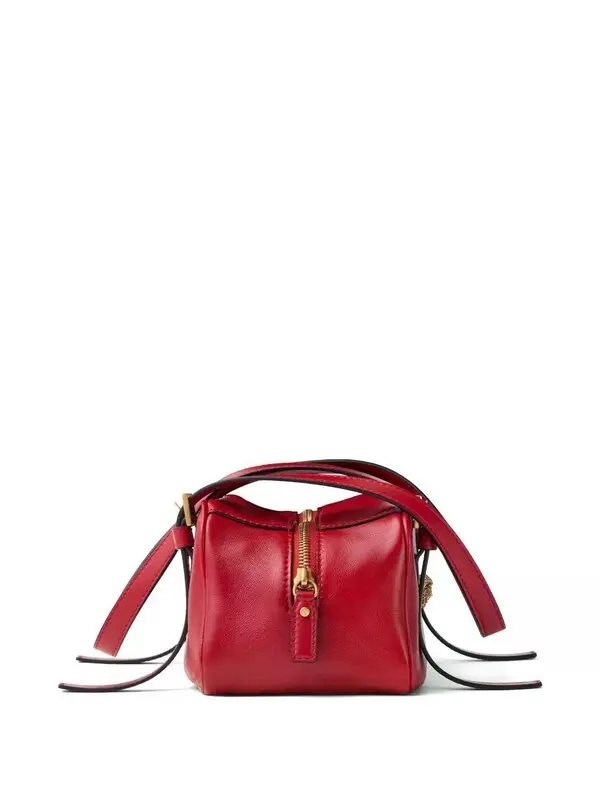 Versace Emblème Nappa Leather Bowling Bag