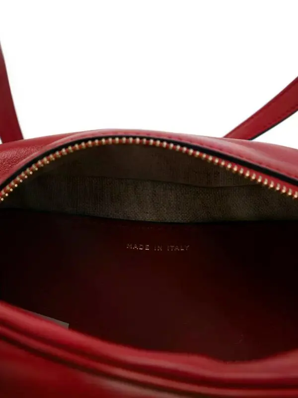 Versace Emblème Nappa Leather Bowling Bag
