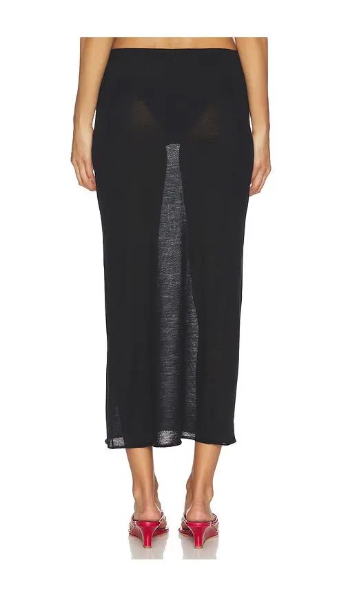 EAVES Claira Lightweight Knit Skirt
