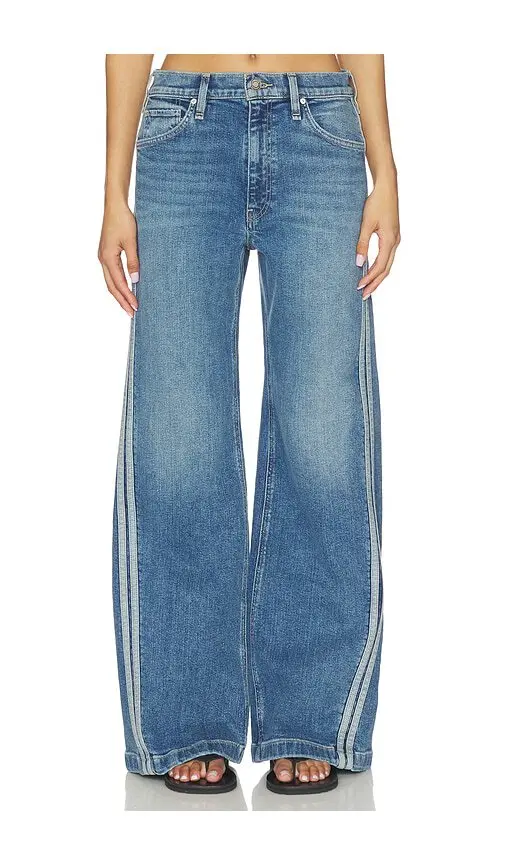 Hudson Jeans Jodie Loose Fit Leg Track Pant Jeans In . Also - Blue