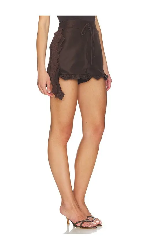 KIKA VARGAS Sally Short - Chocolate