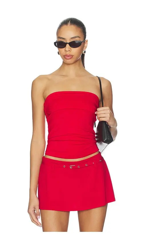 GEEL X Revolve Mila Tube Top - Red