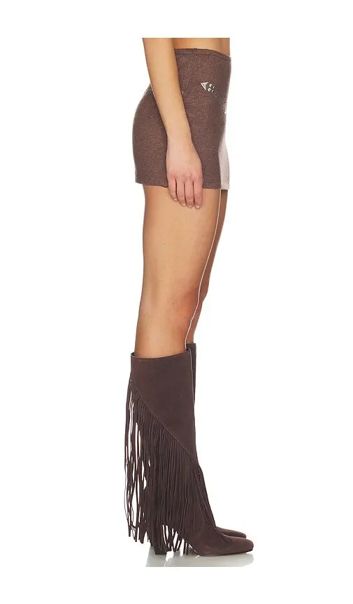 UNDERSTATED LEATHER Moonshine Skirt