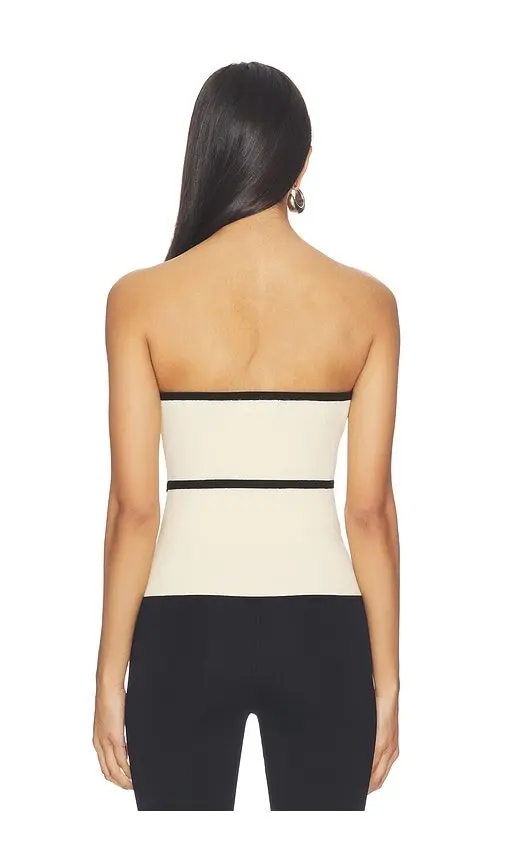 Heartloom Bow Detail Knit Top - Ivory