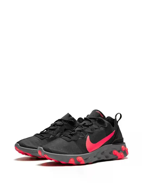Nike React Element 55 "solar Red" Sneakers