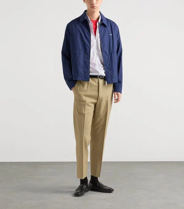 Prada Technical Zip-up Jacket