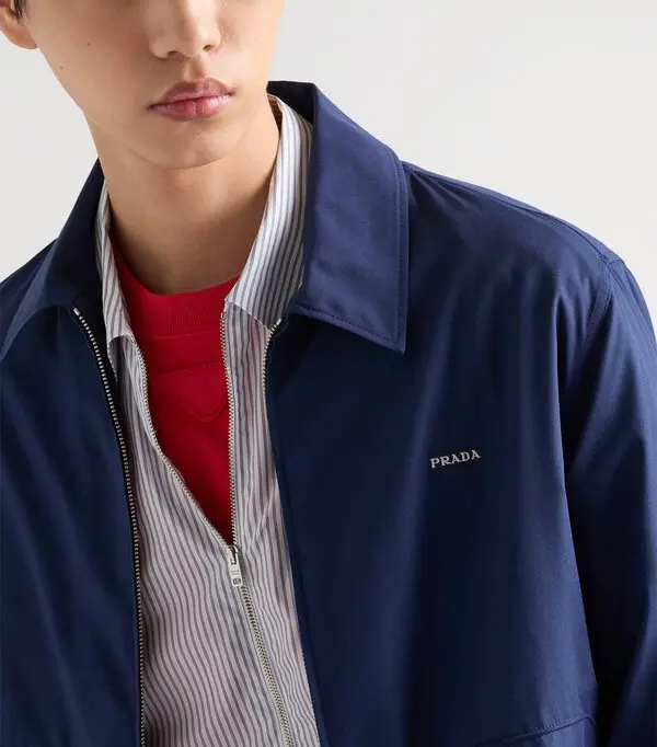 Prada Technical Zip-up Jacket
