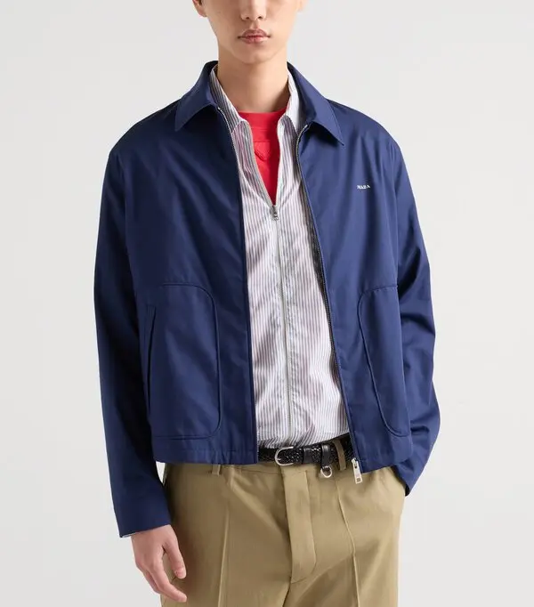 Prada Technical Zip-up Jacket