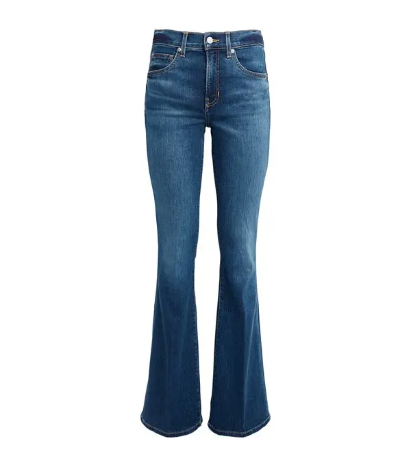 Veronica Beard Beverly High-rise Flared Jeans