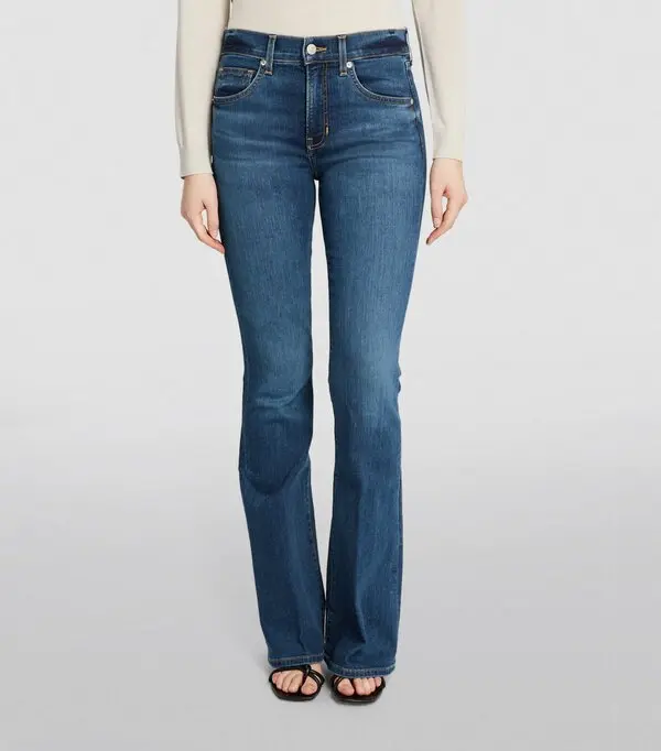 Veronica Beard Beverly High-rise Flared Jeans