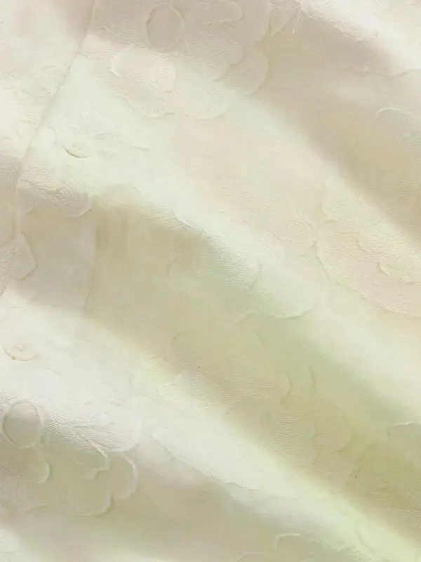 Nn07 Floral-embroidered Short-sleeve Shirt - Neutrals