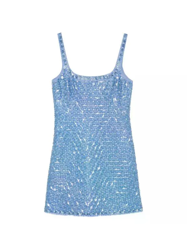 Simkhai Beaded Mini Dress - Blue