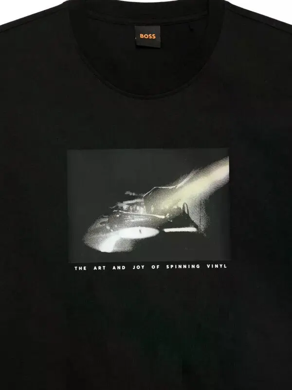 BOSS Graphic-print T-shirt - Black
