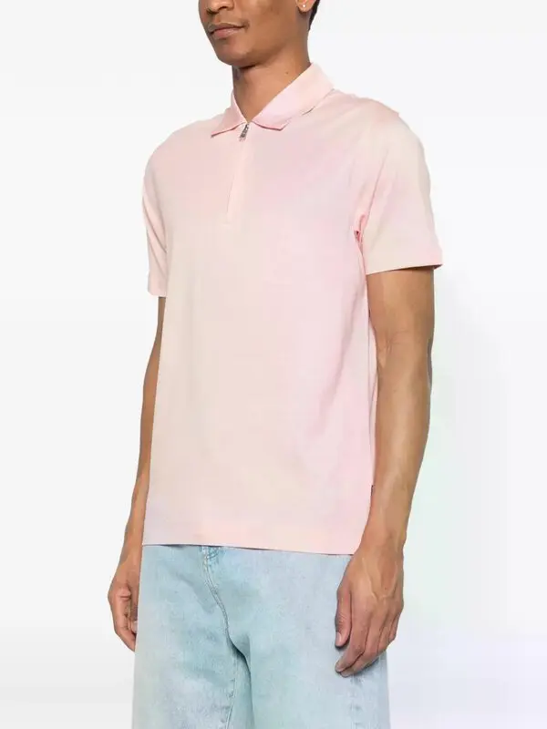 BOSS Zip-up Polo Shirt