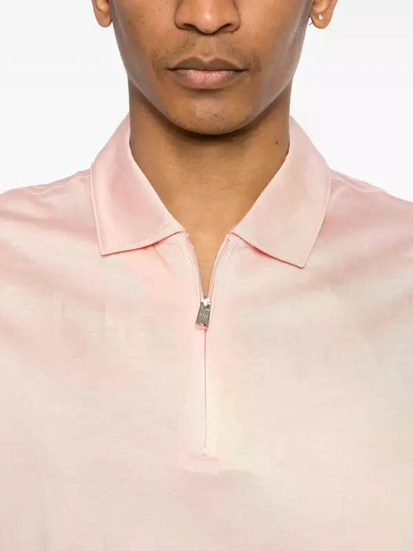 BOSS Zip-up Polo Shirt