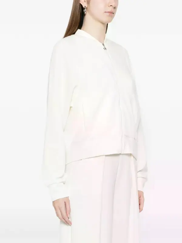 DEHA Zip-up Cardigan With Ribbed Details
