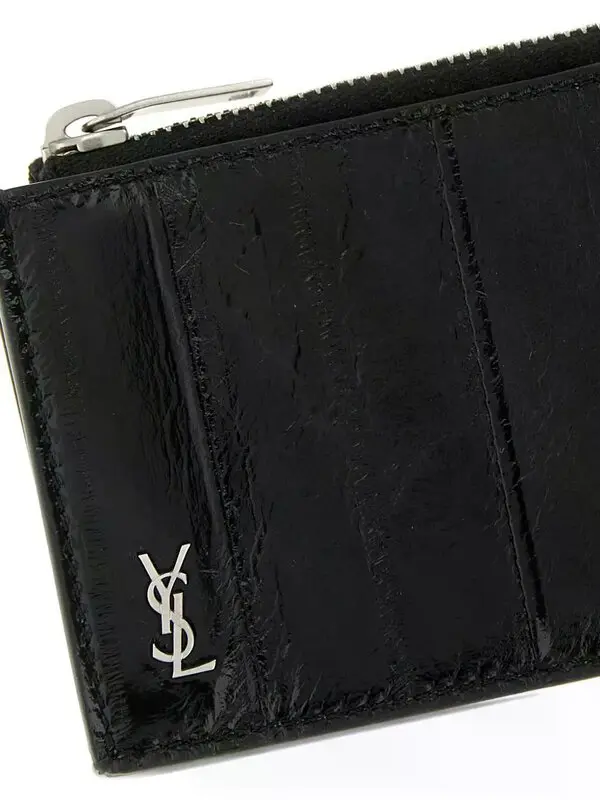 Saint Laurent Zip-up Card Holder
