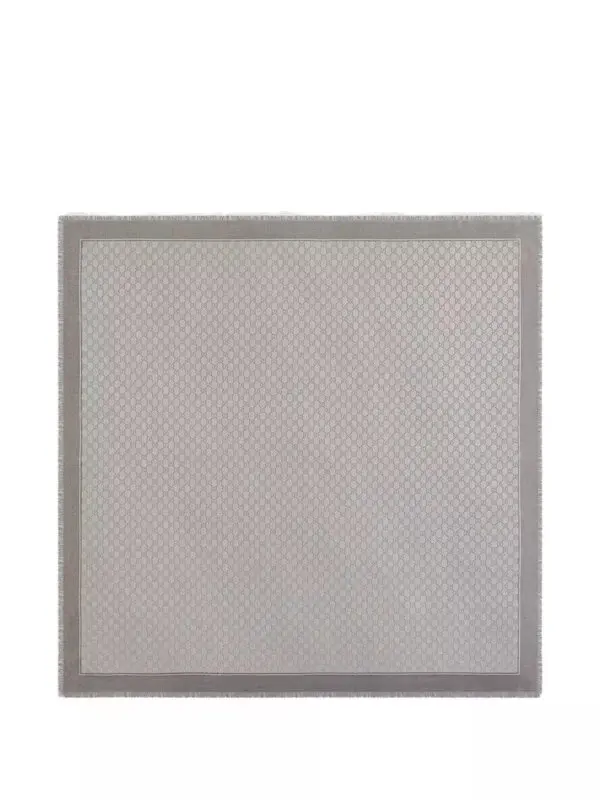 Gucci Gg Wool Scarf - Neutrals