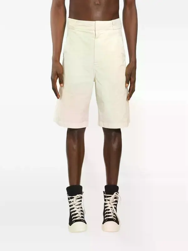 Fear Of God Logo Plaque Shorts - Neutrals