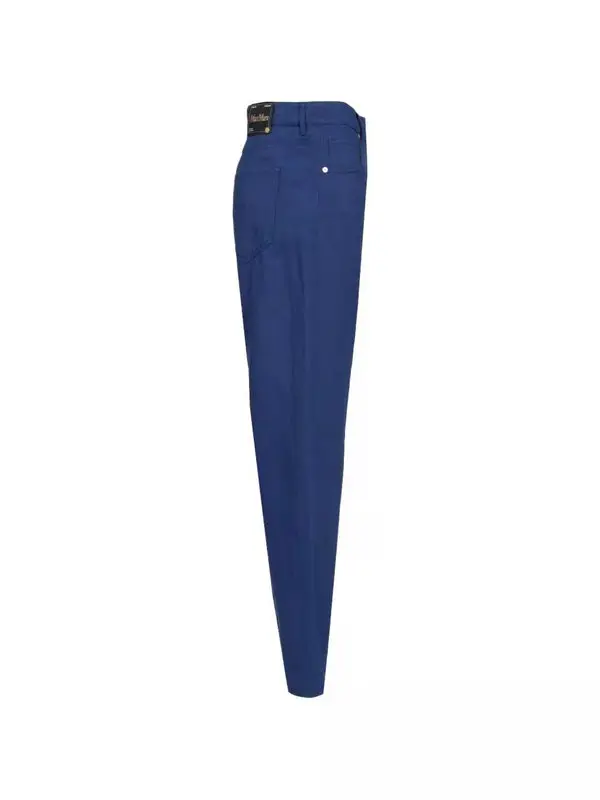 Max Mara Buttoned Drill Trousers