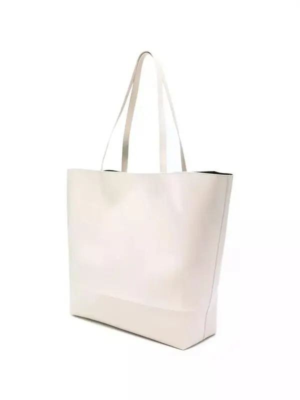 TOTEME Roam Leather Tote - Neutrals