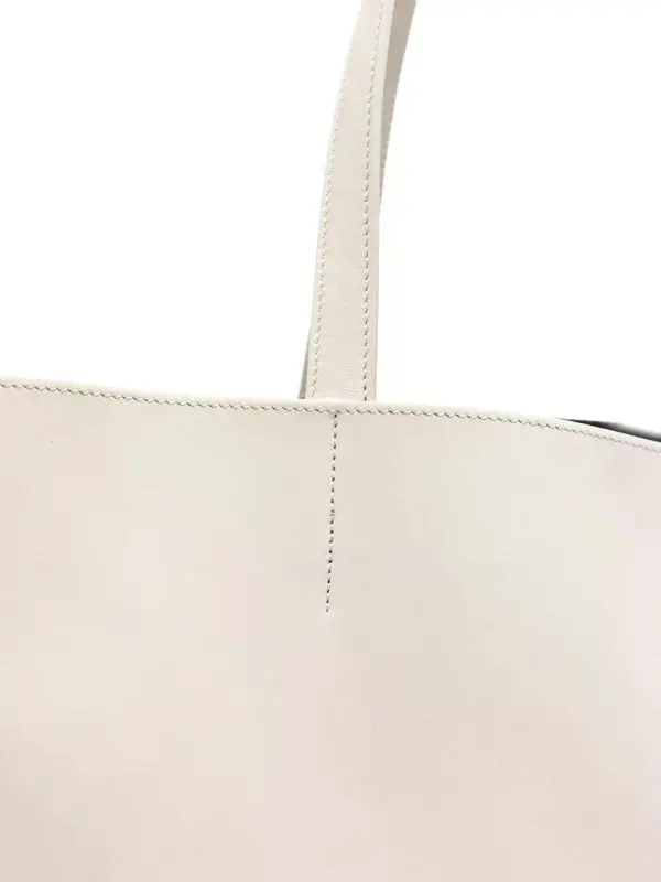 TOTEME Roam Leather Tote - Neutrals
