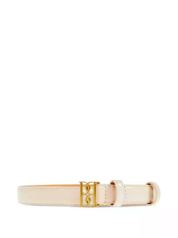 BY MALENE BIRGER Marlos Logo-buckle Leather Belt - Neutrals