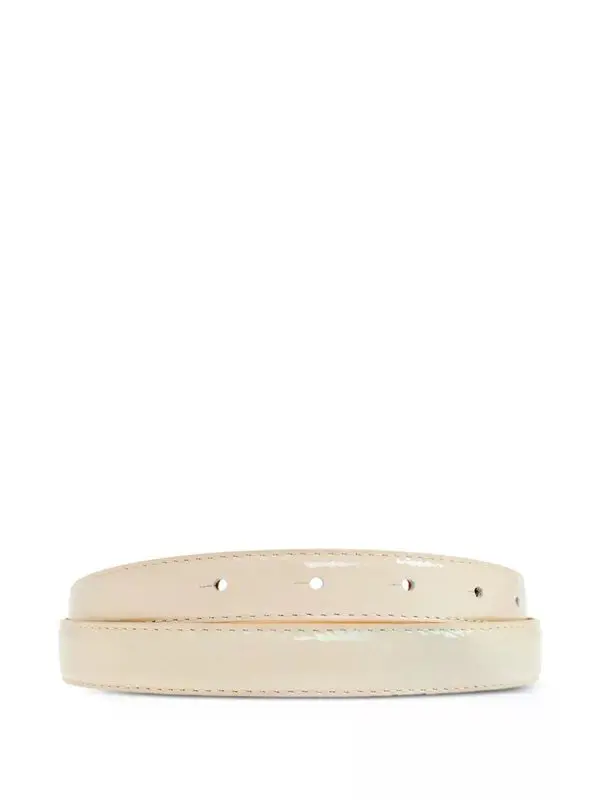 BY MALENE BIRGER Marlos Logo-buckle Leather Belt