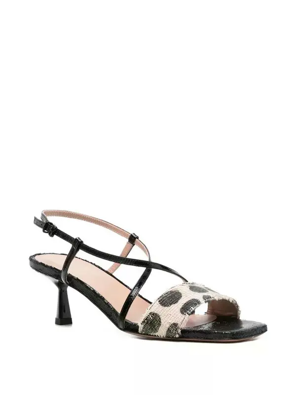 Roberto Festa Patterned Open-toe Sandals