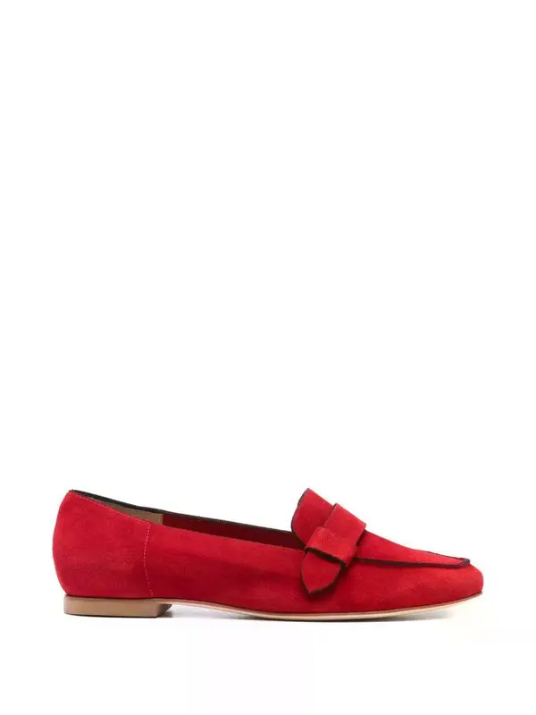 ANNA F. Suede Loafers