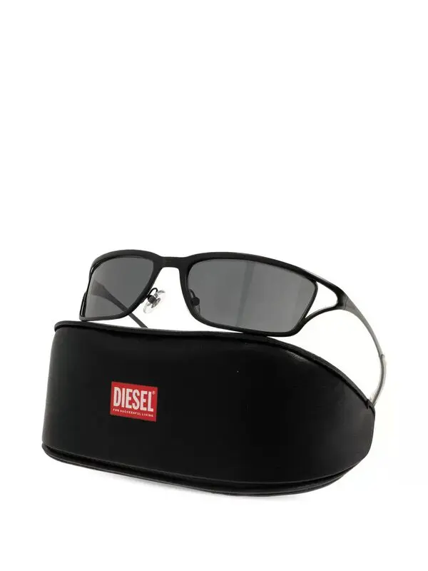 DIESEL® Rectangle-frame Sunglasses - Grey