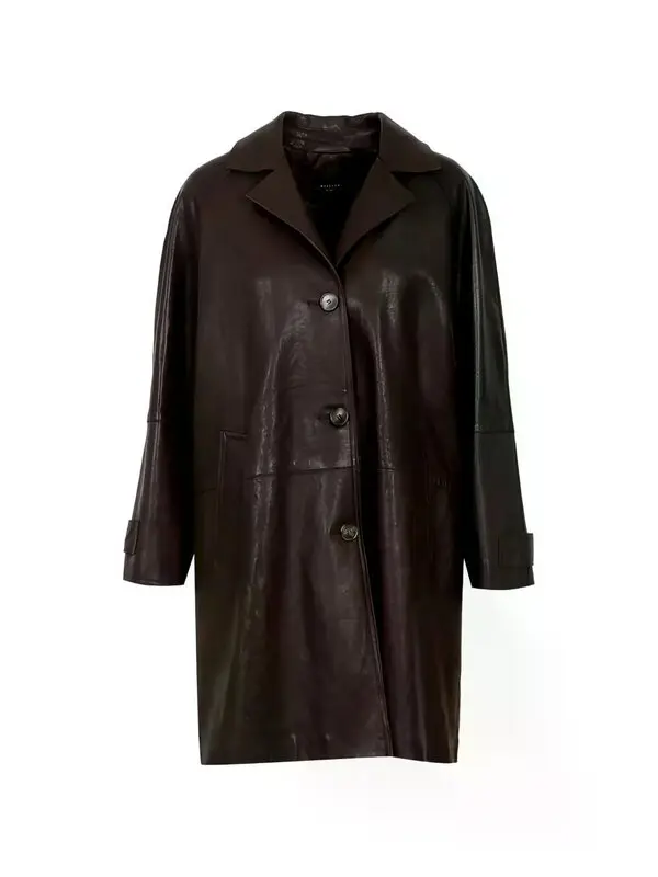 Max Mara Camino Buttoned Coat - Brown