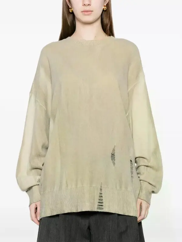 Our Legacy Slant Distressed Sweater
