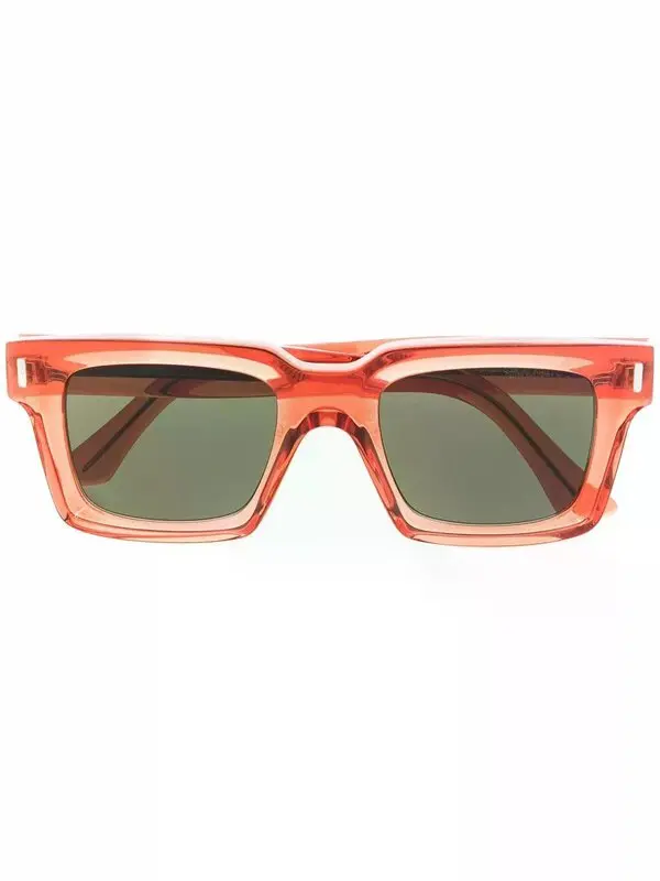 CUTLER & GROSS Square Frame Sunglasses - Orange