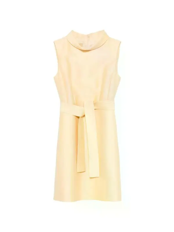 CURIEL High-neck Sleeveless Dress