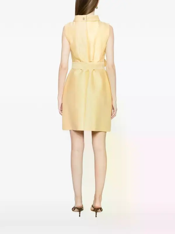 CURIEL High-neck Sleeveless Dress