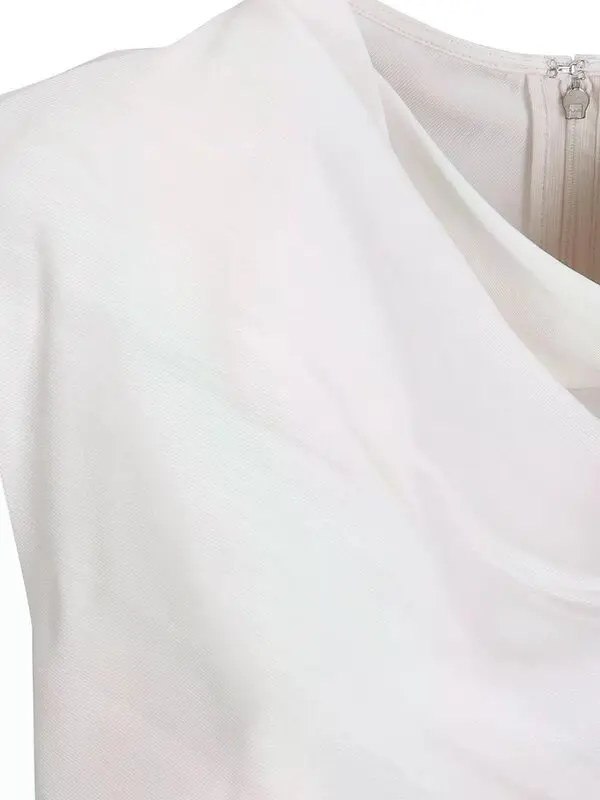 Calvin Klein Cowl-neck Twill Tank Top