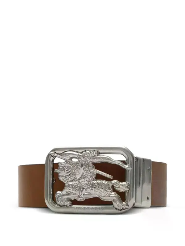 Burberry Reversible Leather Rider Belt - Black