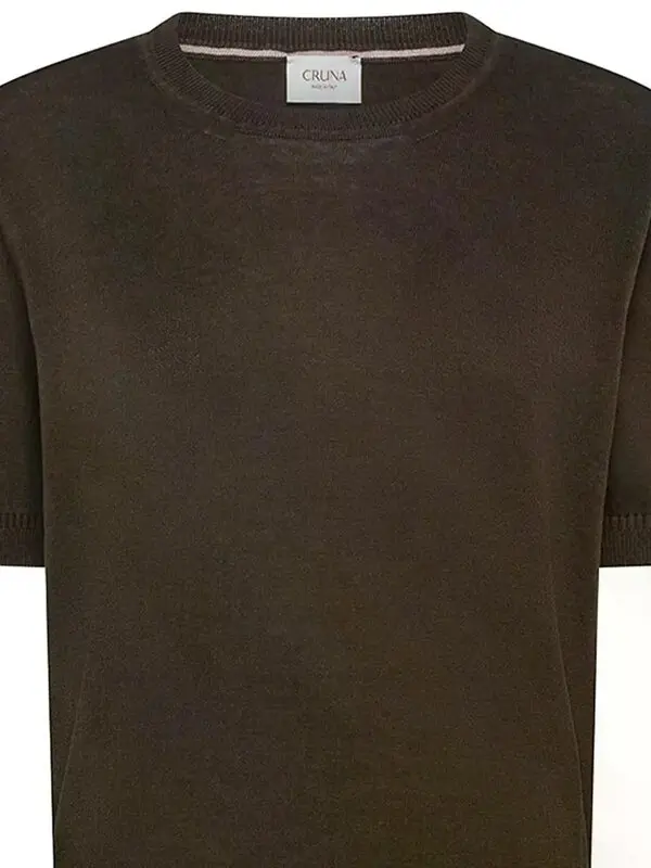 CRUNA Short Sleeve Round Neck Top