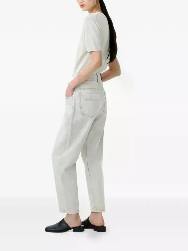 Studio Nicholson Jura Tapered Five-pocket Jeans - Grey