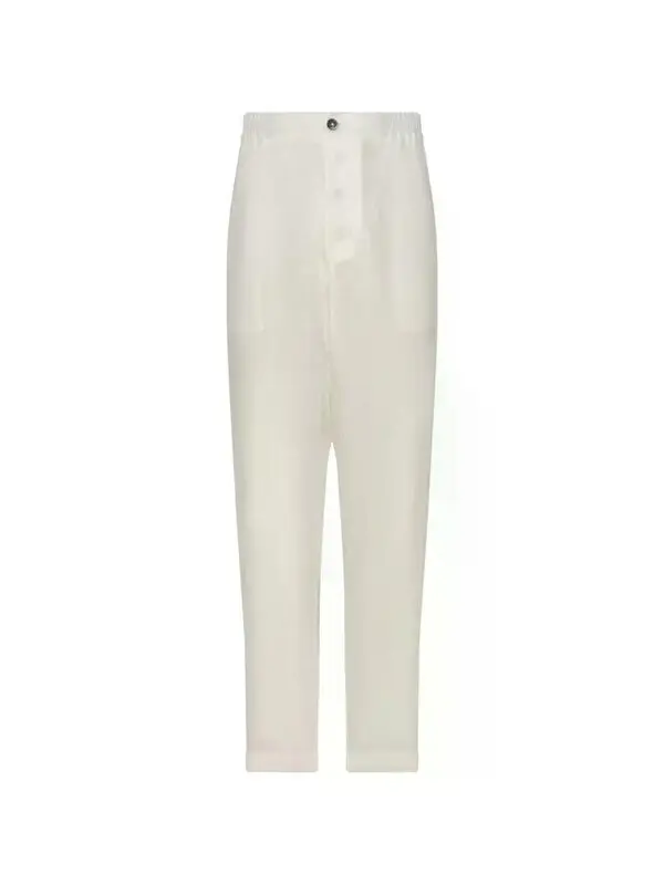 FRANZESE COLLECTION Linen Trousers - Neutrals