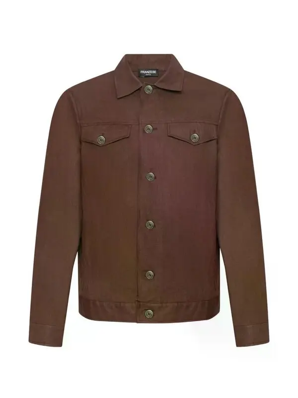 FRANZESE COLLECTION Linen Jacket