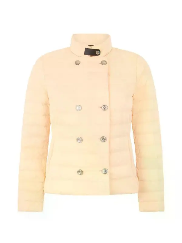 MOORER Double-breasted Puffer Jacket - Yellow