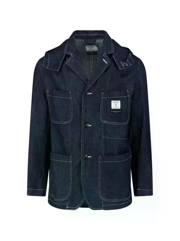 ROY ROGER'S Hooded Denim Jacket