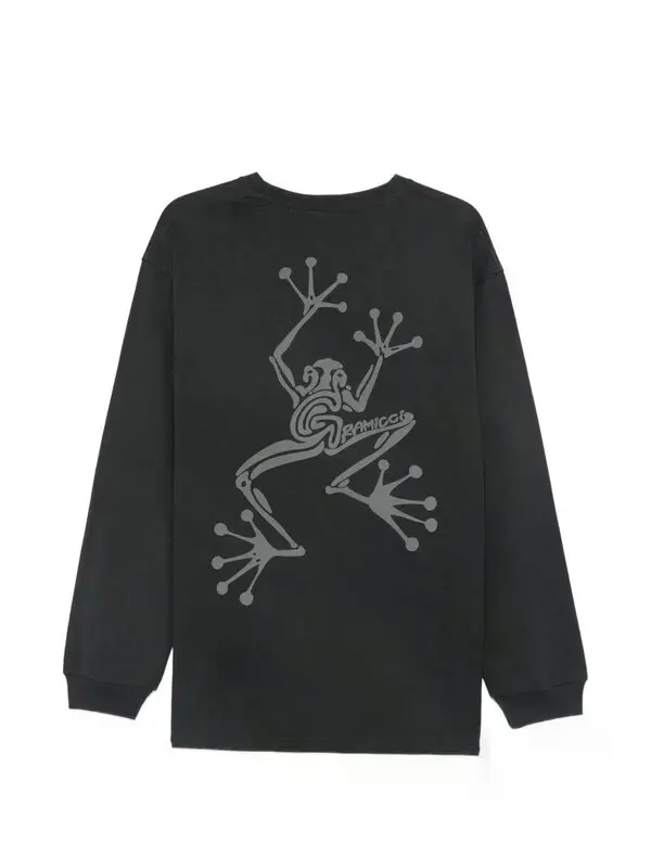 Gramicci Sticky Hands Long-sleeve T-shirt - Black